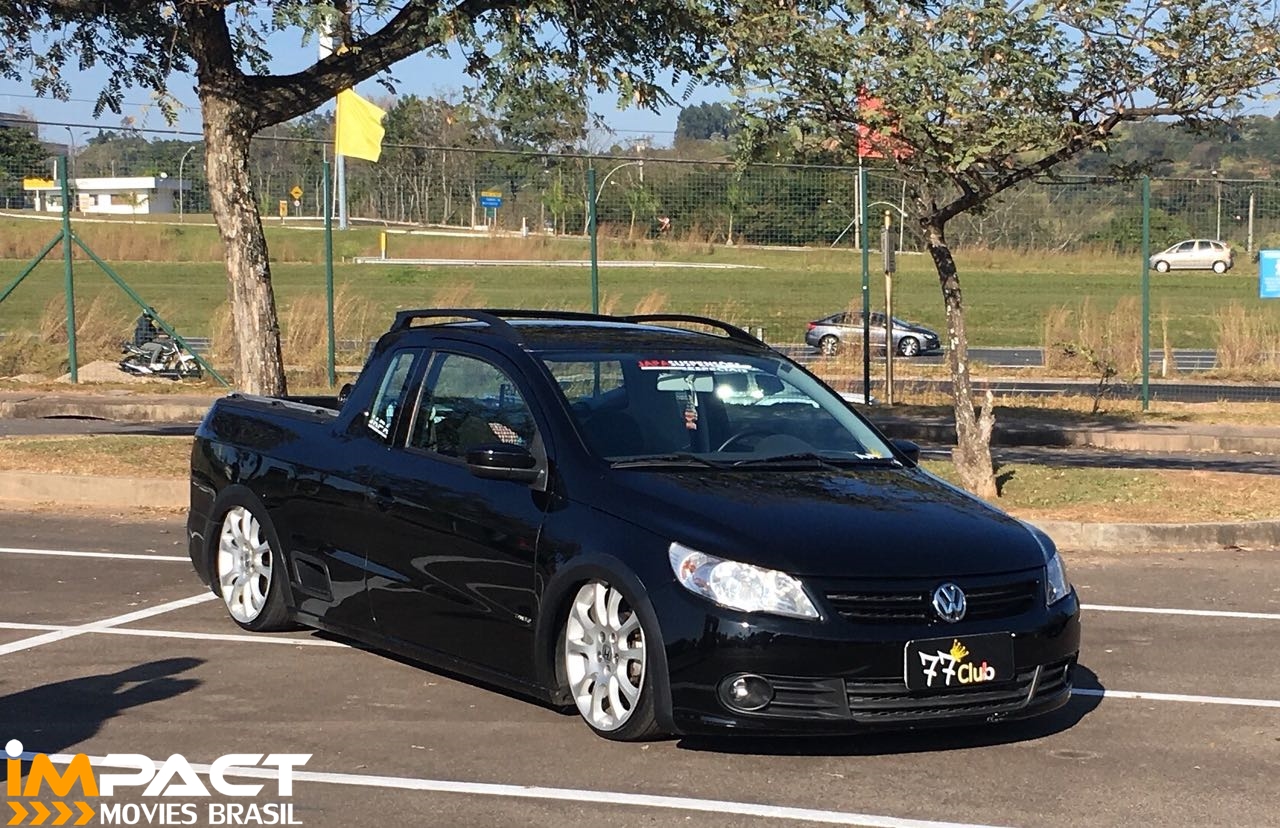 Saveiro g5 trend rebaixada com rodas crv aro 18 fixa - Impact-Movies Brasil