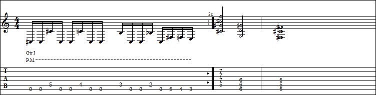 Lick of the Day: Drop D Metal Guitar Riff