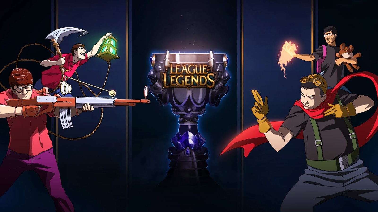 League of Legends : A animação baseada no campeonato mundial e reprises ...