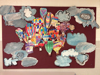 Color Me Michelle: Hot Air Balloons: 2nd Grade