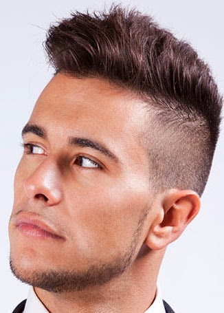 Trenzas Rizos y Coletas: Corte Tupé para Él