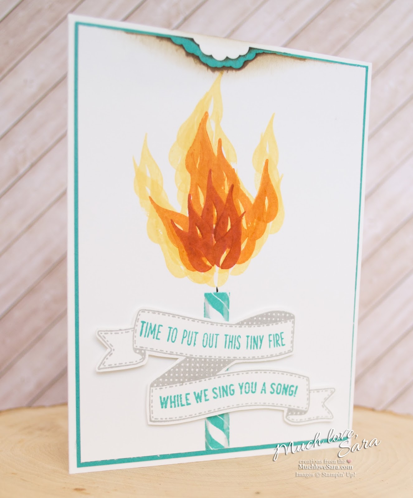 Much love, Sara | Cards & Paper projects made with love: Tiny Fire