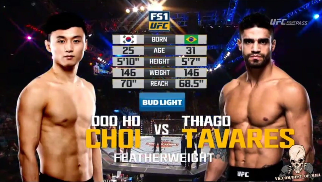 Todas as Lutas Full Fight: Doo Ho Choi vs Thiago Tavares Full Fight