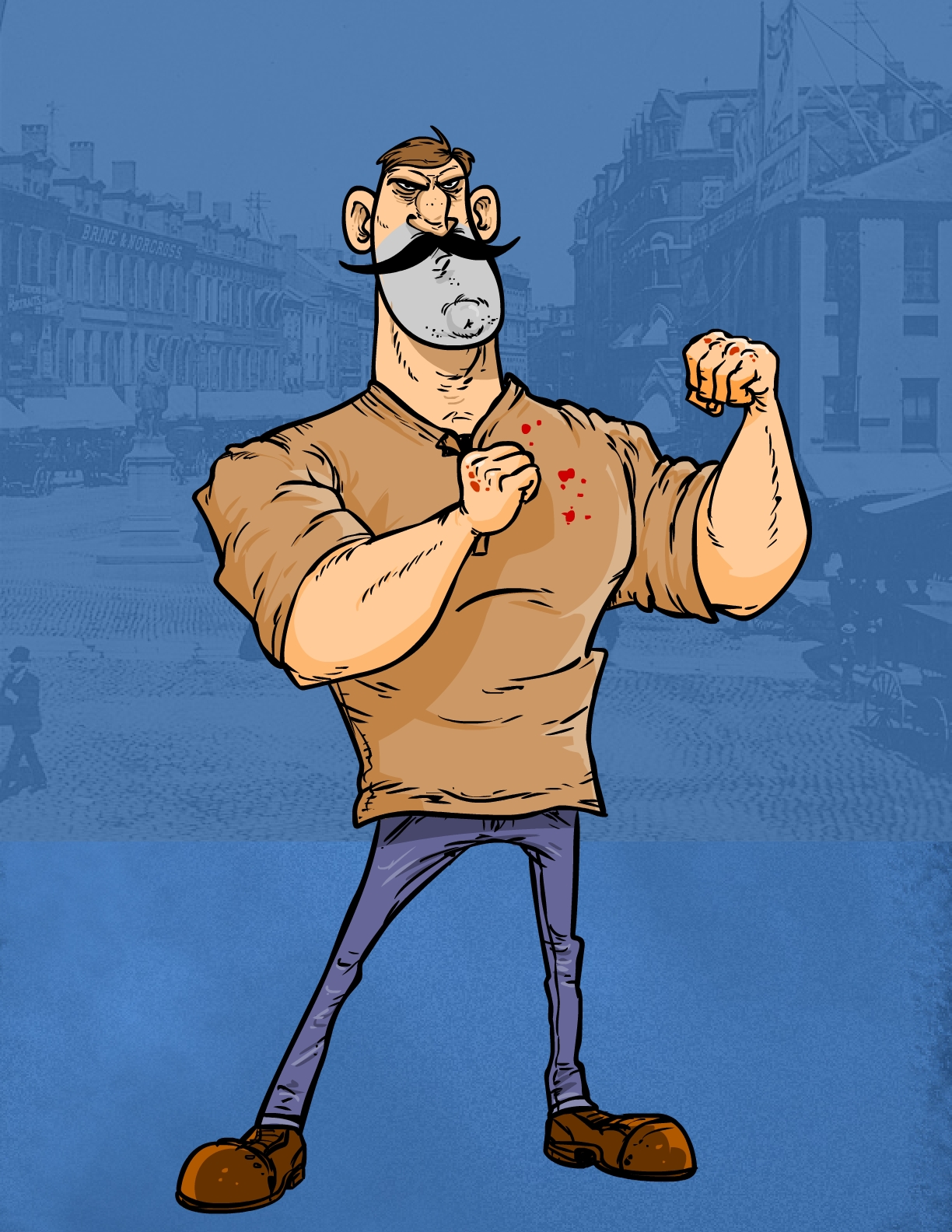 John L. Sullivan Boston Strong Boy In Space: 2014