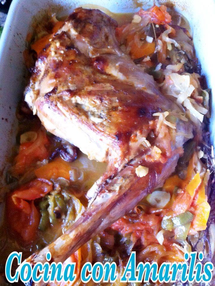 CHIVO ASADO AL HORNO | Cocina con Amarilis