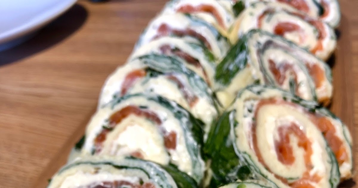 LCHF Eesti: Lõhe-spinati-omletirull