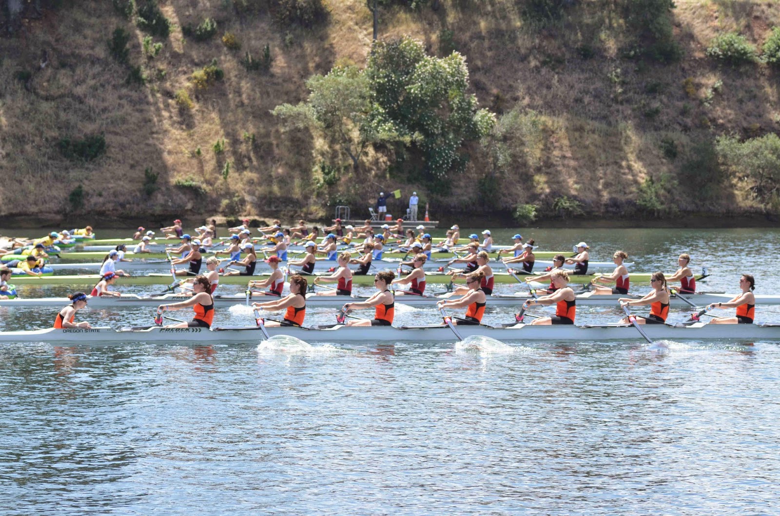 Weekend Overflowing with College Rowing