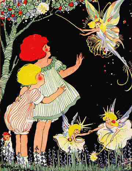 Victorian Fairies Clipart
