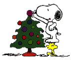 Snoopy Animated Gif - Renkli Duvar