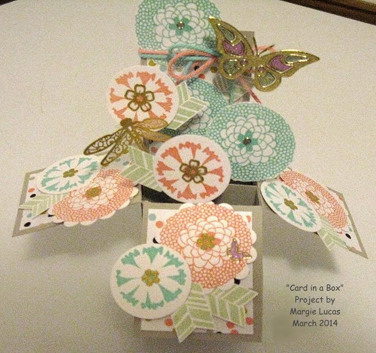 StamperJoyce's Creative Corner: My First Card in a Box!