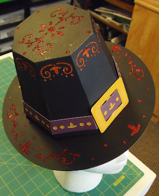 Craft with Bee: Fancy Fall Hat