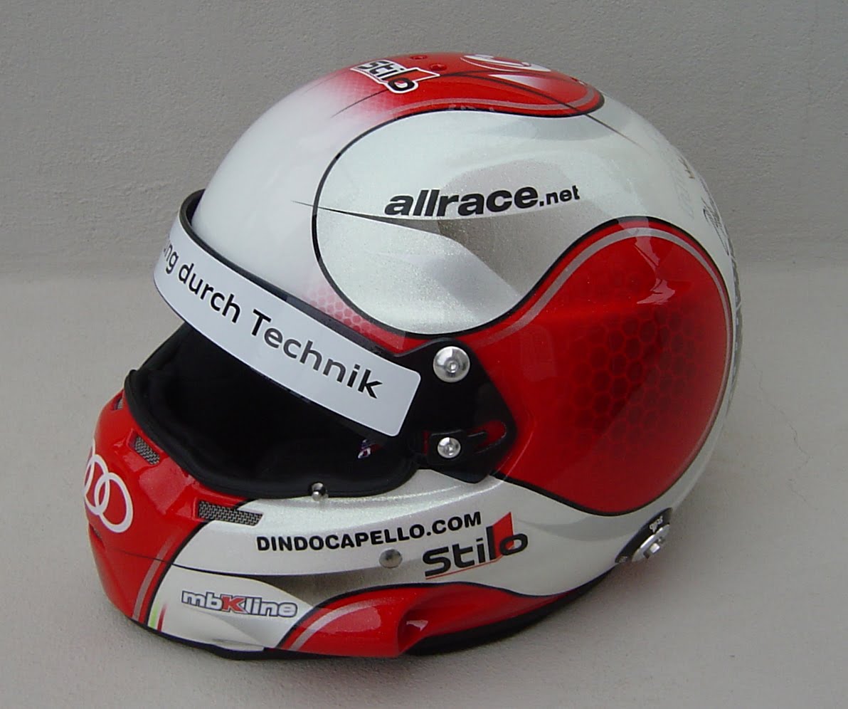 Racing Helmets Garage: Stilo ST4 D.Capello 24 H. Le Mans 2011 by MB K Line