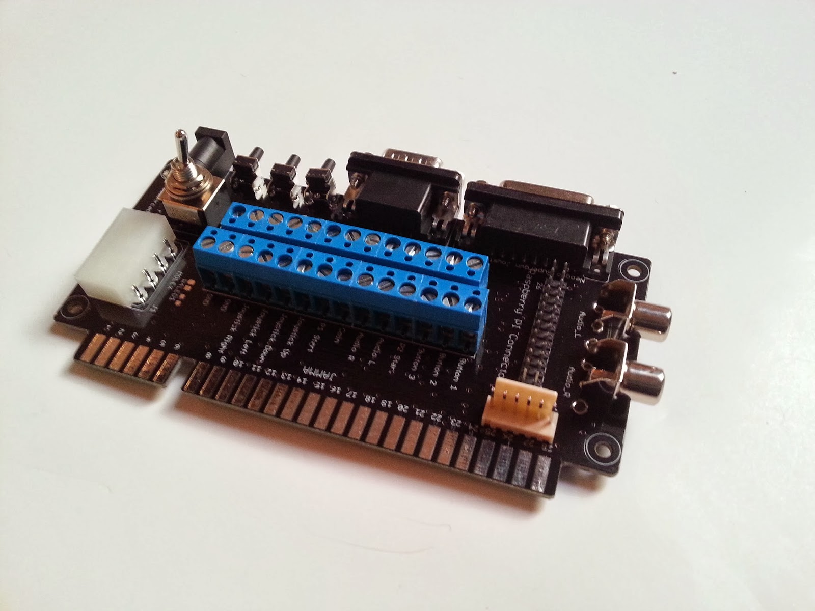 PiJamma : Raspberry Pi Arcade / Retro / Jamma Interface AddOn PCB ...