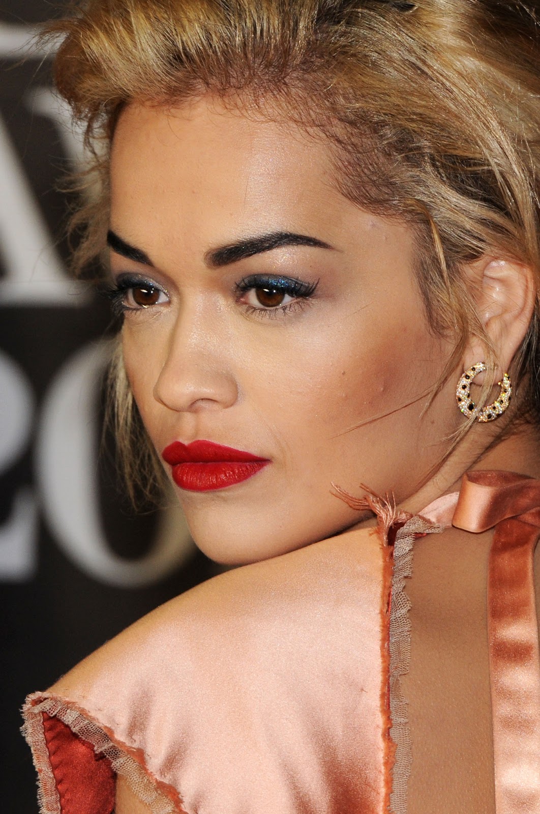 Rita Ora - attends the 'Brit Awards' at 02 Arena in London