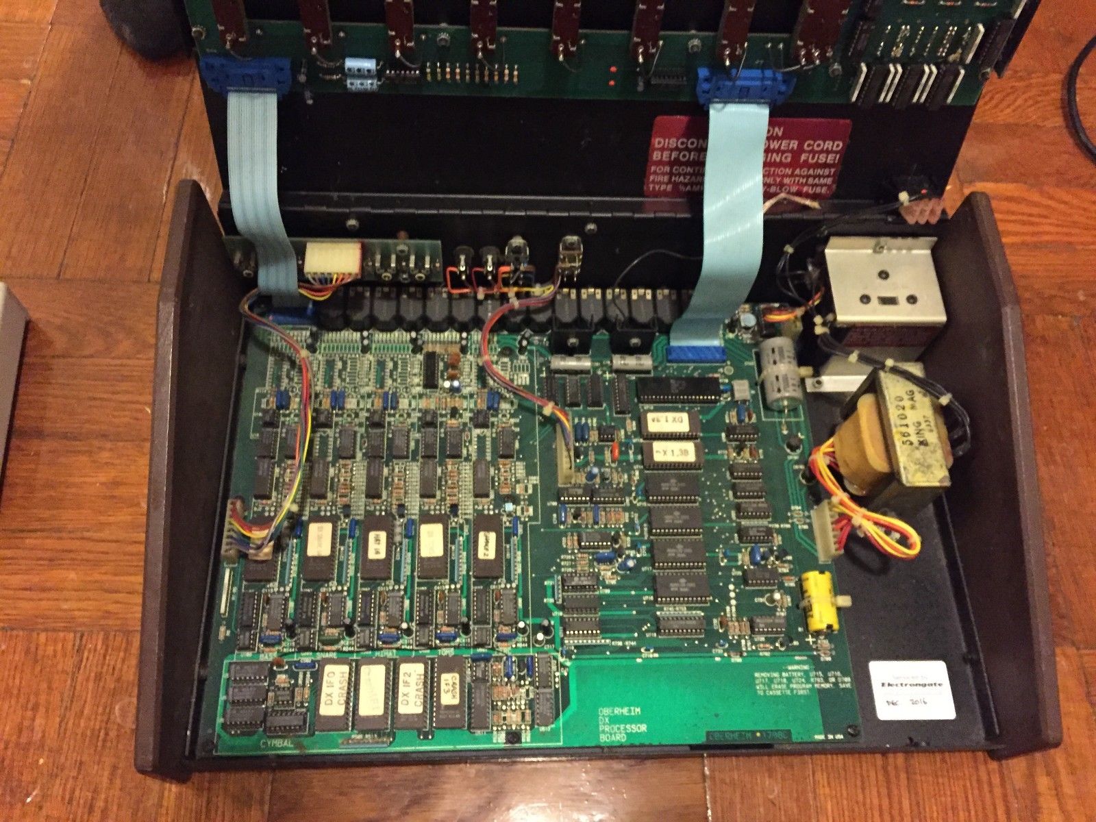 MATRIXSYNTH: Vintage Oberheim Dx Drum Machine + Linndrum Eproms ...