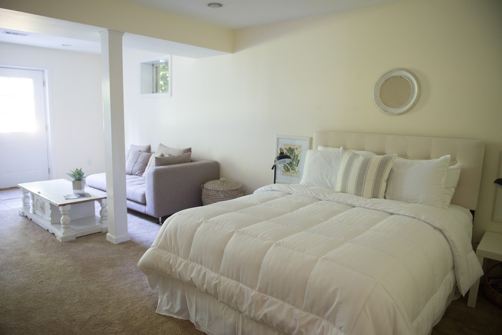 25 Basement Remodeling Ideas & Inspiration: Basement Guest Room Design