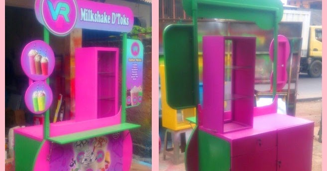 Booth Portable Milkshake Rp 2.900.000 | Booth Portable Murah-Booth ...