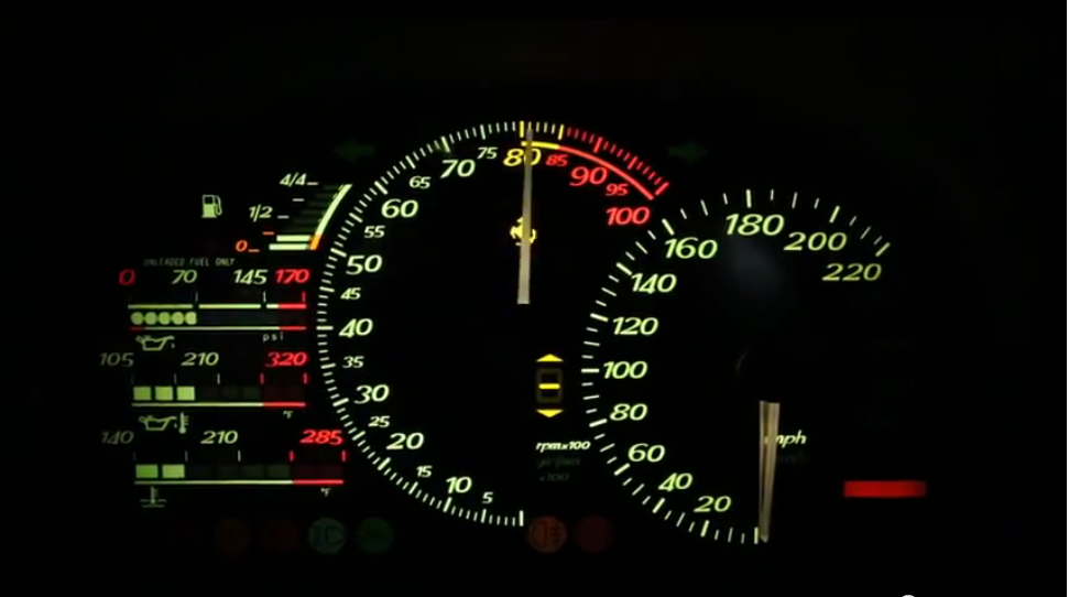 Sports Car Digital Dashboards