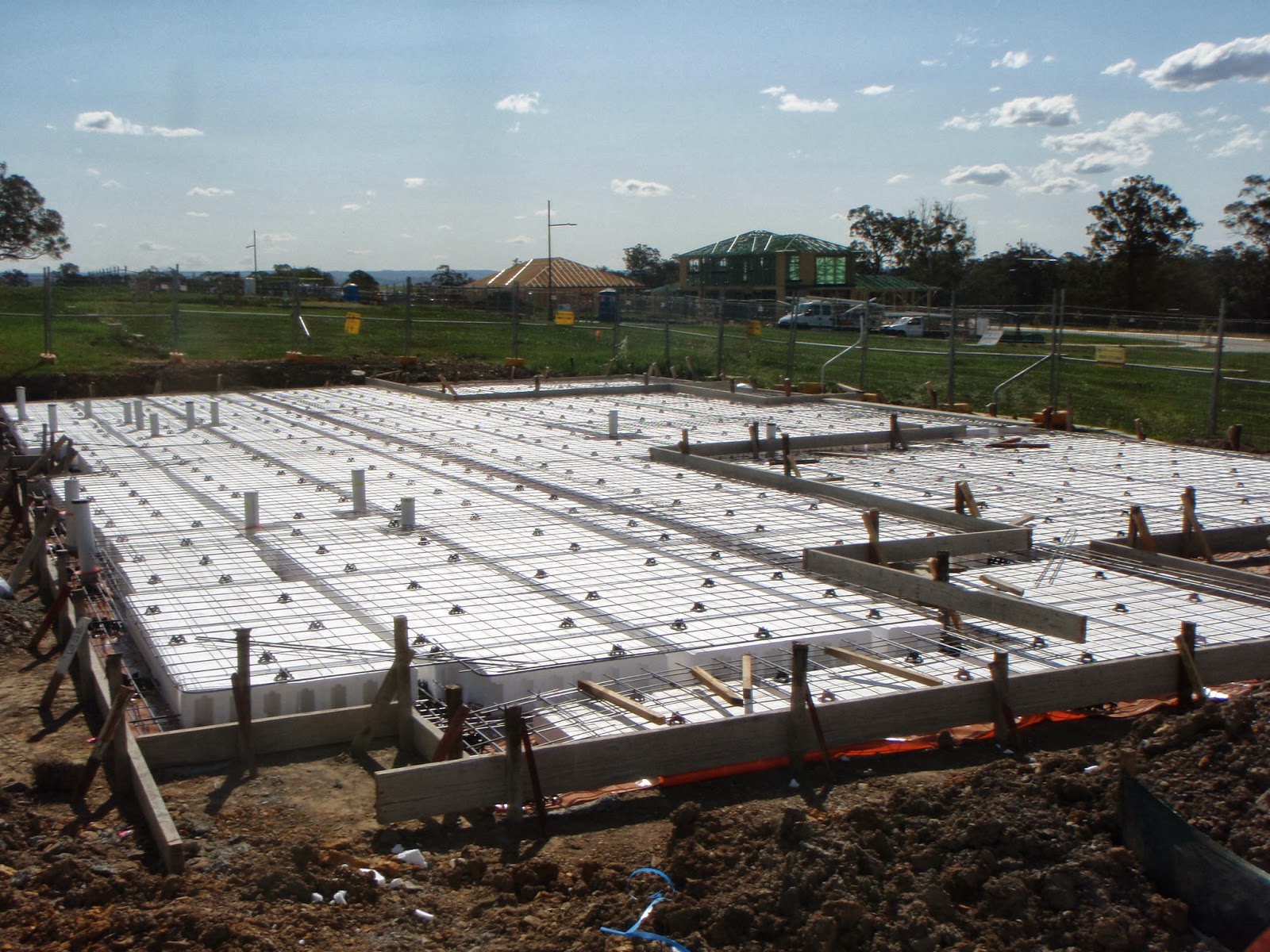 Our House : Slab Prep - Foam, Rio and Form work - 25th September 2013