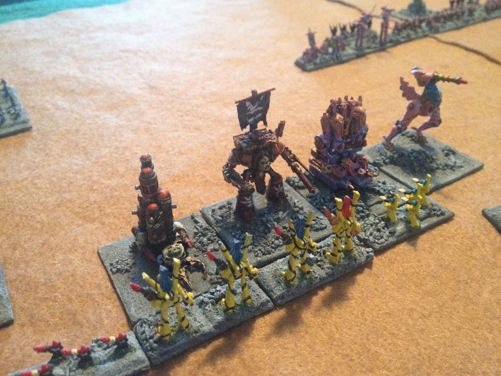 The Stronghold Rebuilt: Epic 40K HOTT - Eldar vs Chaos