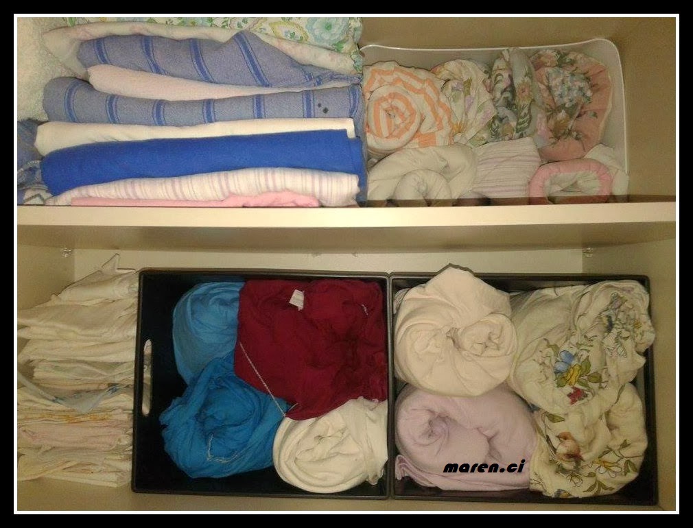 Maren Creativeideas: Organize your closet with boxes and save space!
