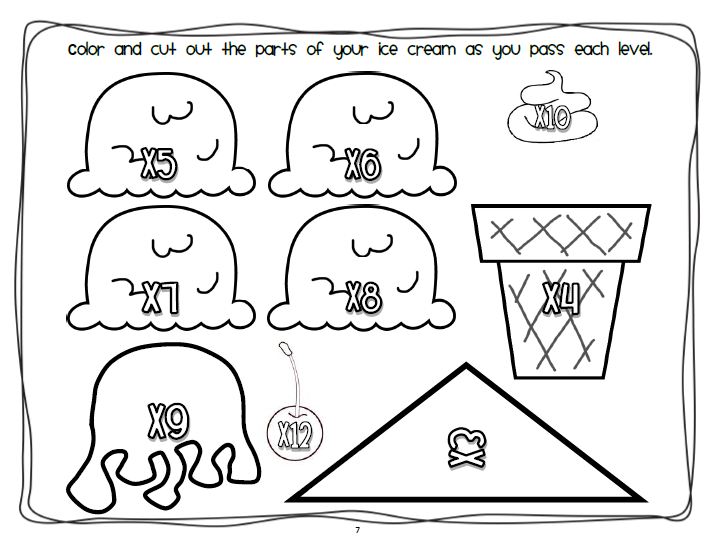 Classroom Freebies Too: Multiplication With Sweet Rewards