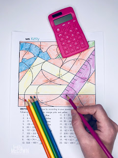 Kelly McCown: Back 2 School Integers Coloring Pages