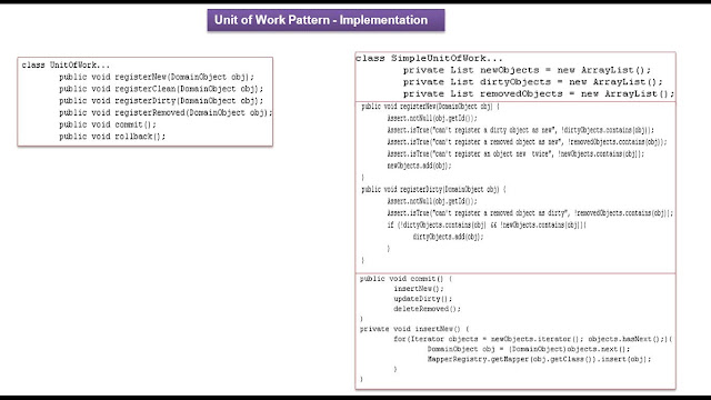 Java Ee Unit Of Work Design Pattern Implementation