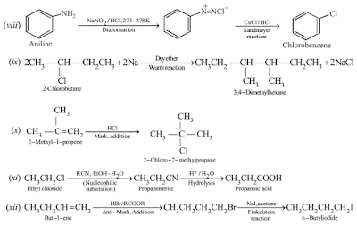 Haloalkanes and Haloarenes | Classrankers.com
