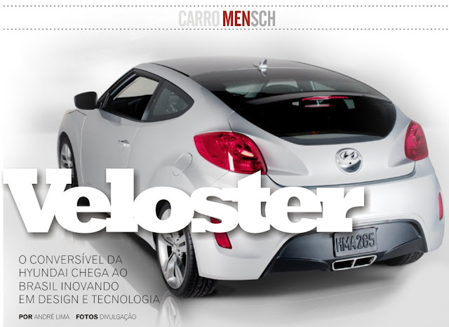 CARRO: Veloster, o conversível da Hyundai chega ao Brasil inovando no ...