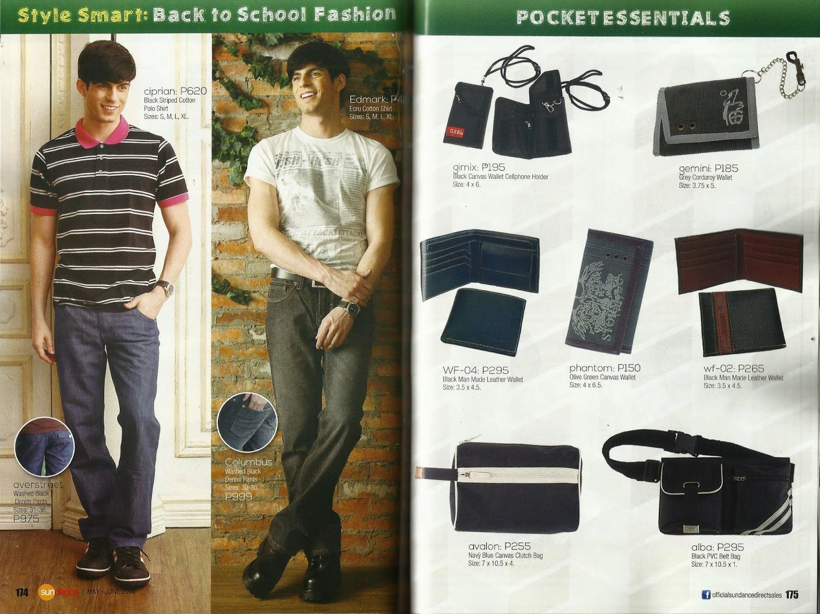 Sundance Branch Directory: Men's Section May - June 2014