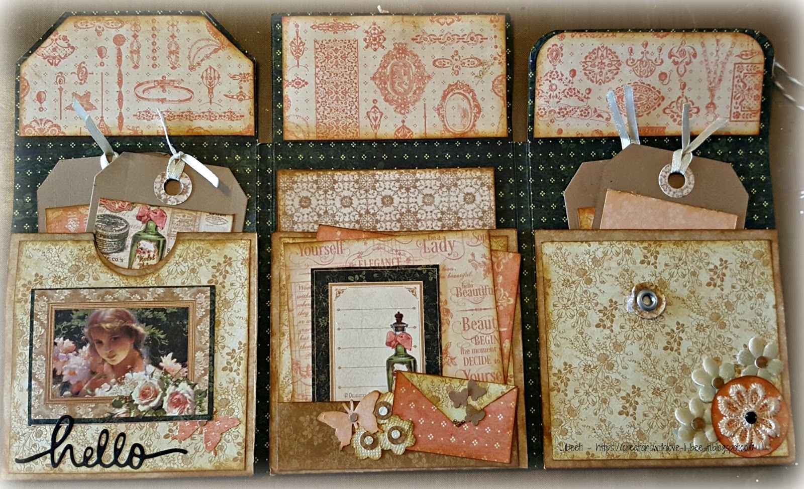 Mini Album Makers Challenge: One Sheet Wonder Mini Album Tutorial by Li ...