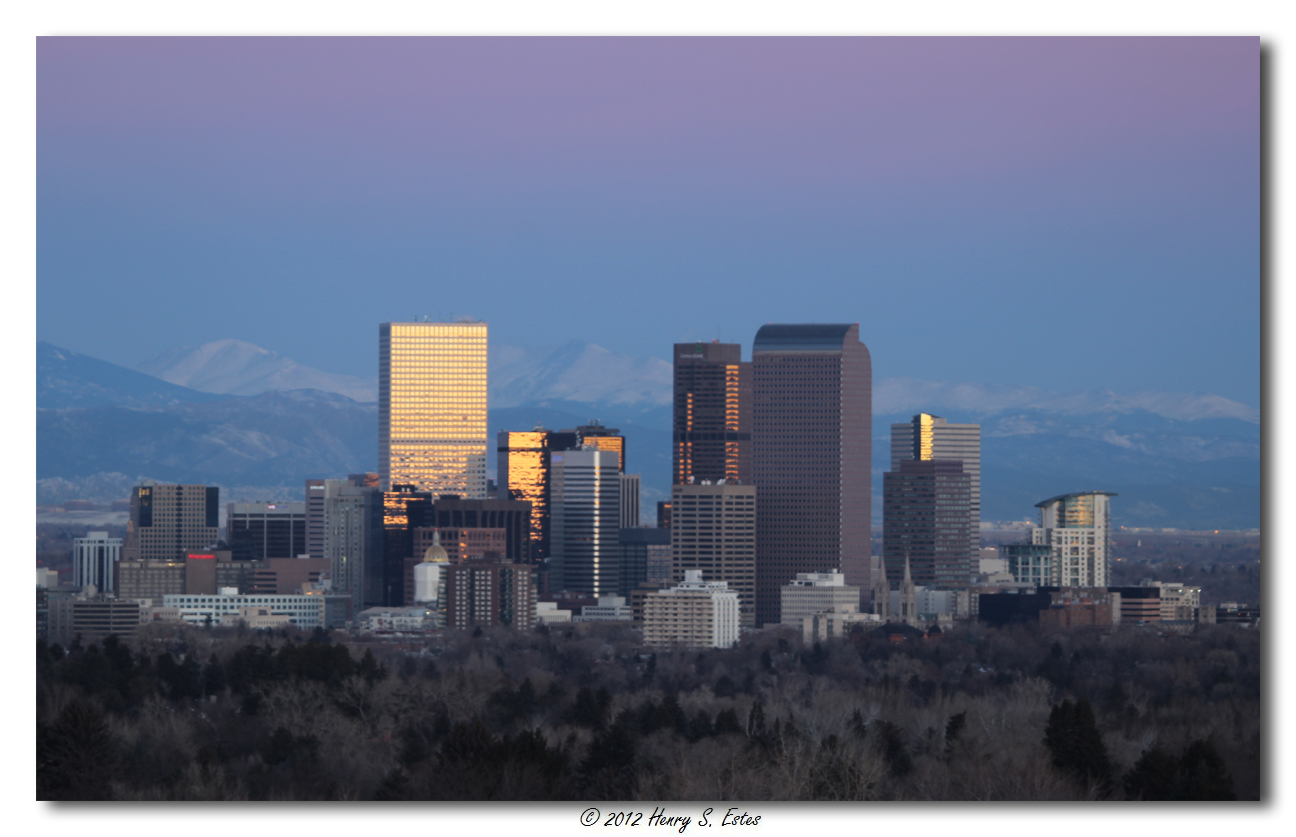 Henry S. Estes Photography: Denver Skyline