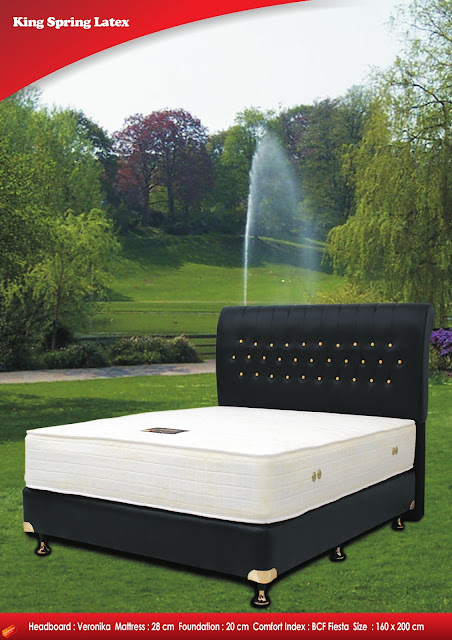 LATEX KING SPRINGBED: SPRINGBED