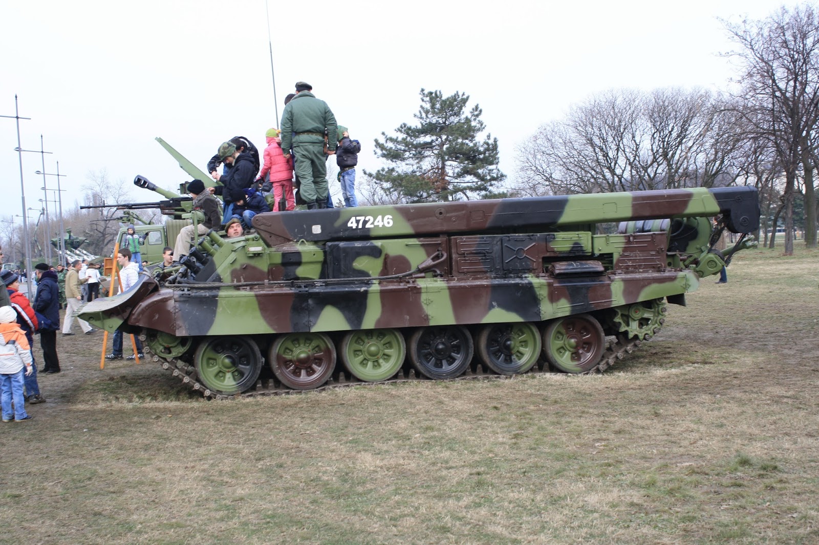 A Slovenian M84 tank moves toward an objective during Exercise Adriatic ...