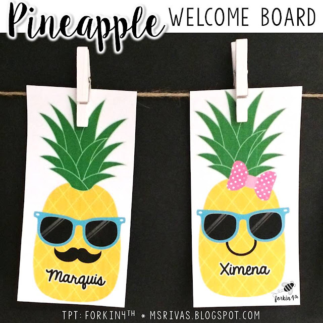 forkin4th: Be a Pineapple! (Welcome Bulletin Board)