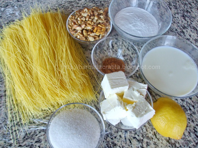 Cataif cu frişcă şi nucă | Rețete BărbatLaCratiță