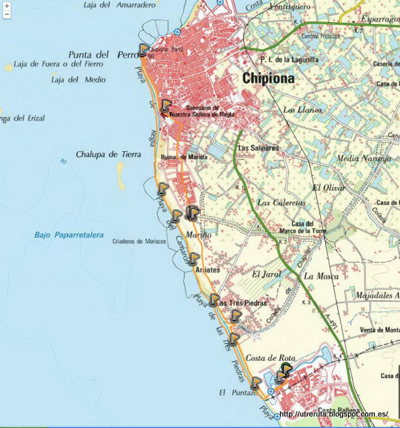 Utreruta: COSTA BALLENA - CHIPIONA