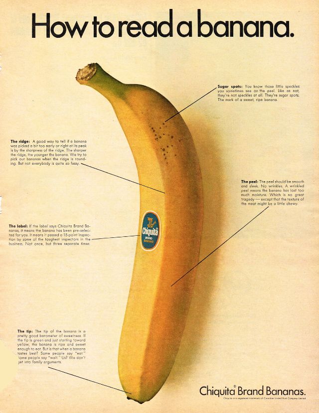 23 Vintage Banana Ads We Love ~ Vintage Everyday