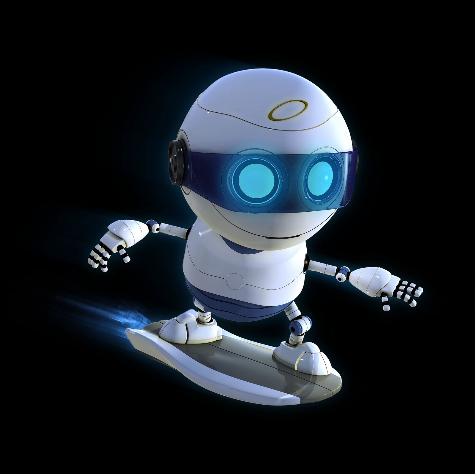 ilustração digital: Robô Digimer