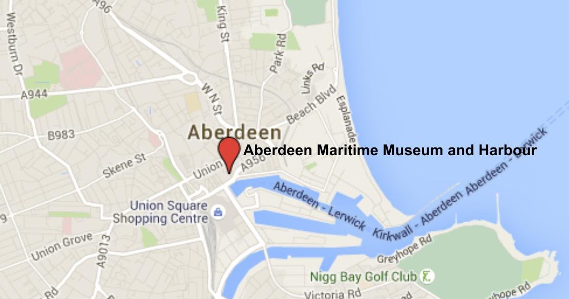 Places of Significance: Aberdeen Harbour, Aberdeen - Great Flying Scots