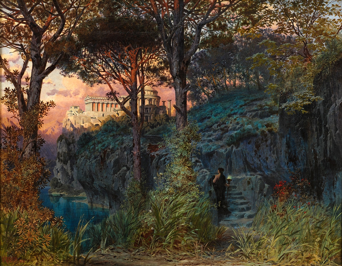 Burgundy Baron's Blog: Ferdinand Knab paintings