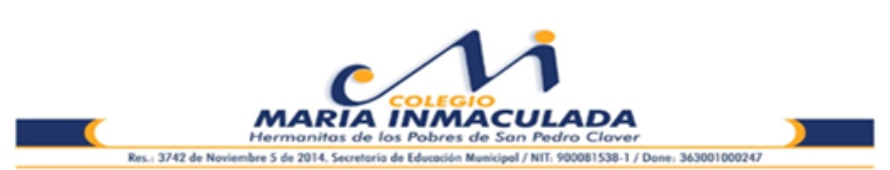 Colegio María Inmaculada: Septimo