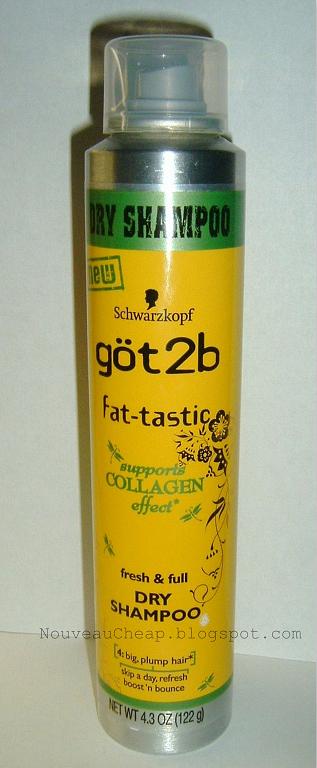 Review: New got2b Fat-tastic Fresh & Full Dry Shampoo | Nouveau Cheap