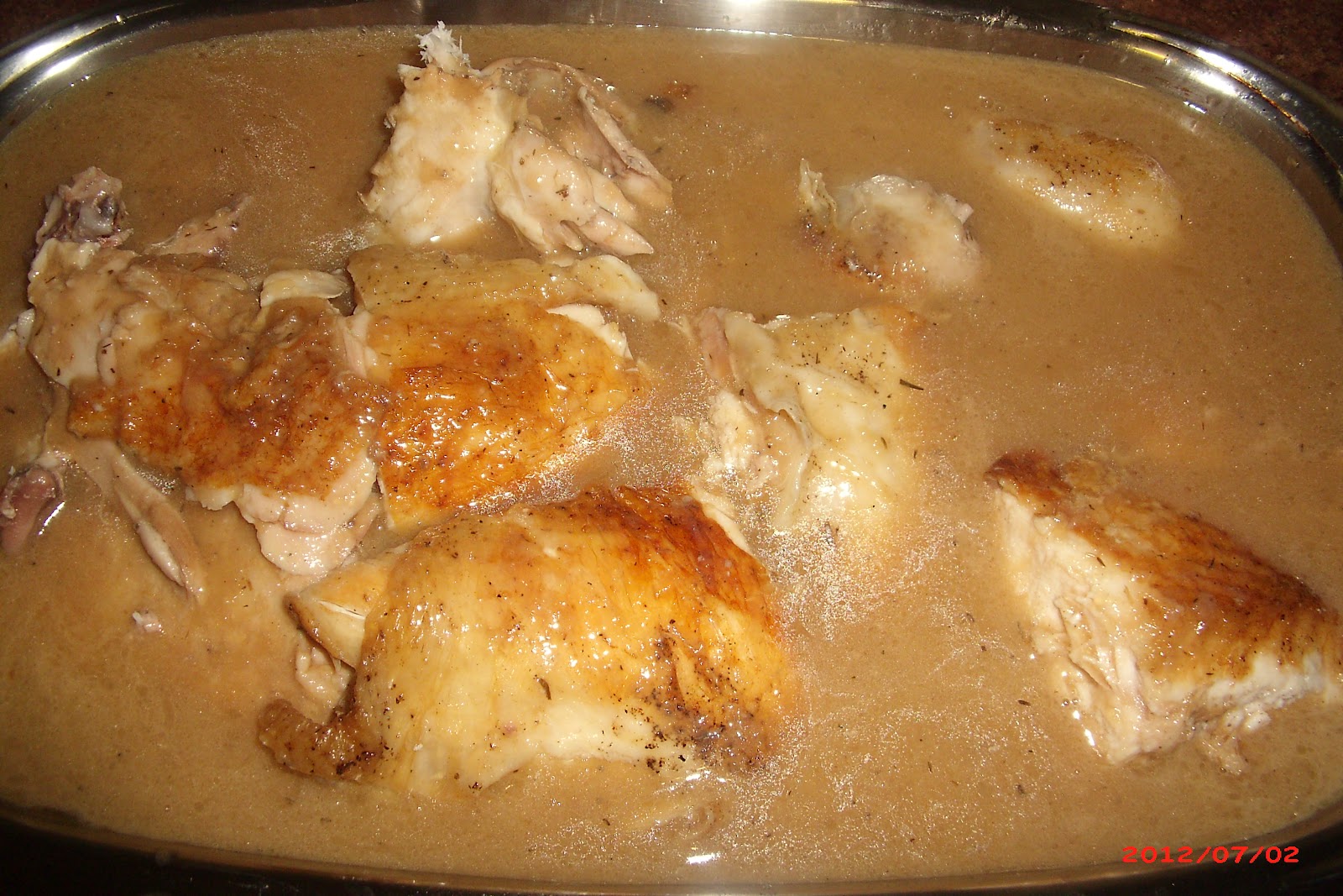 LA COCINA DE LA RUBI: POLLO AL CHAMPÁN