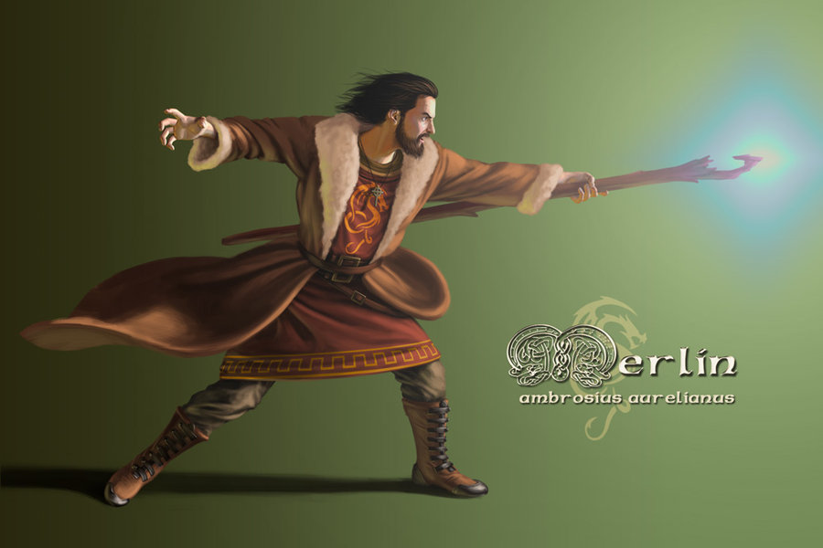 Arturiana : Personajes: Myrddin Emrys (Merlín