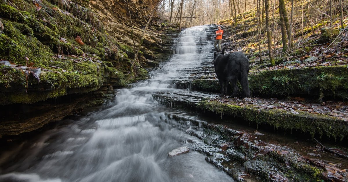 Rick's Hiking Blog: Jacob's Stairway and Upstream Waterfalls, Ozarks ...