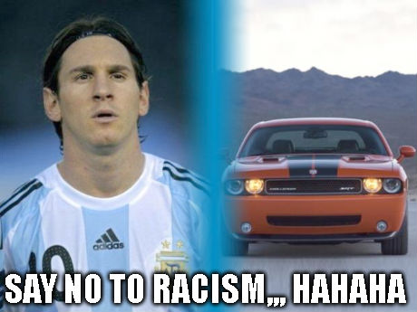 Say no to racism, Funny Meme