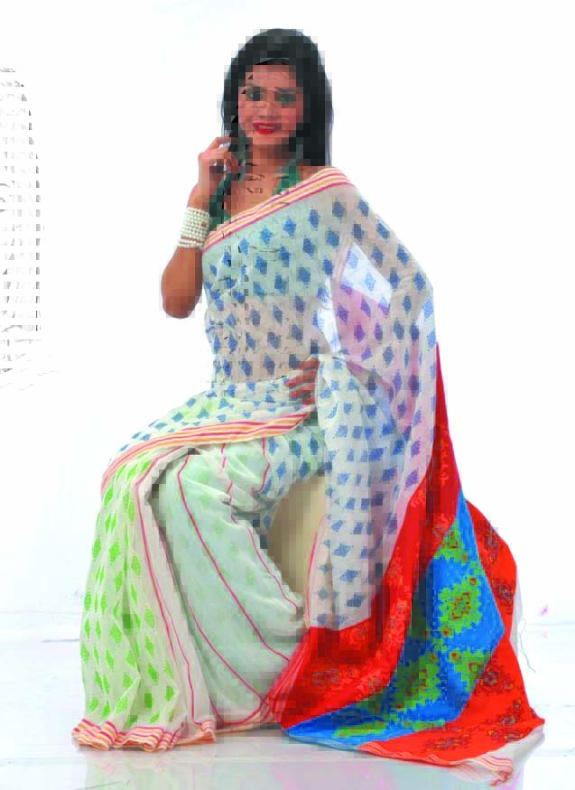 Bangladeshi Celebrity News Fashion and Entertainment: Boishaki saree ...