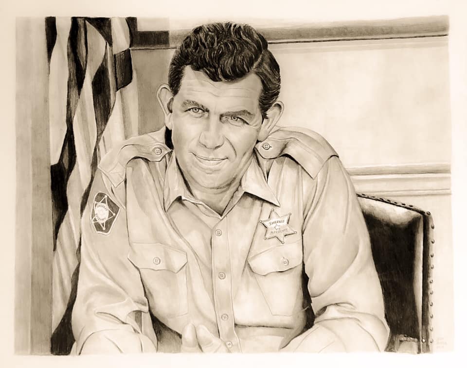 Allan's Art in Arlington: Andy Griffith